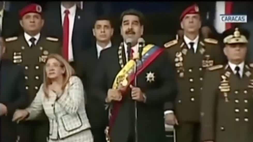 SOCIALIST PARADISE: Venezuelan Dictator Escapes AIRBORNE Assassination ...