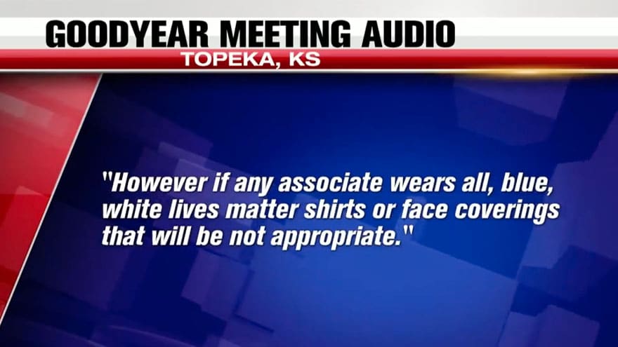 LEAKED AUDIO: Insider Releases Clip of Goodyear Endorsing ‘BLM’ While ...