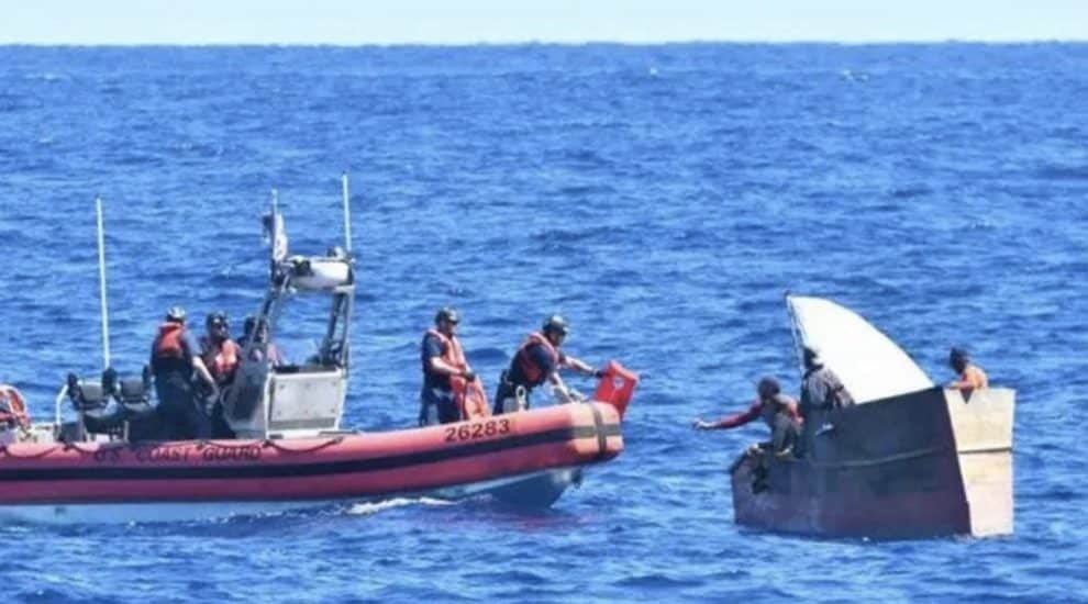NOT IN THE SUNSHINE STATE! Coast Guard Stops 55 Cuban Migrants Off FLA ...