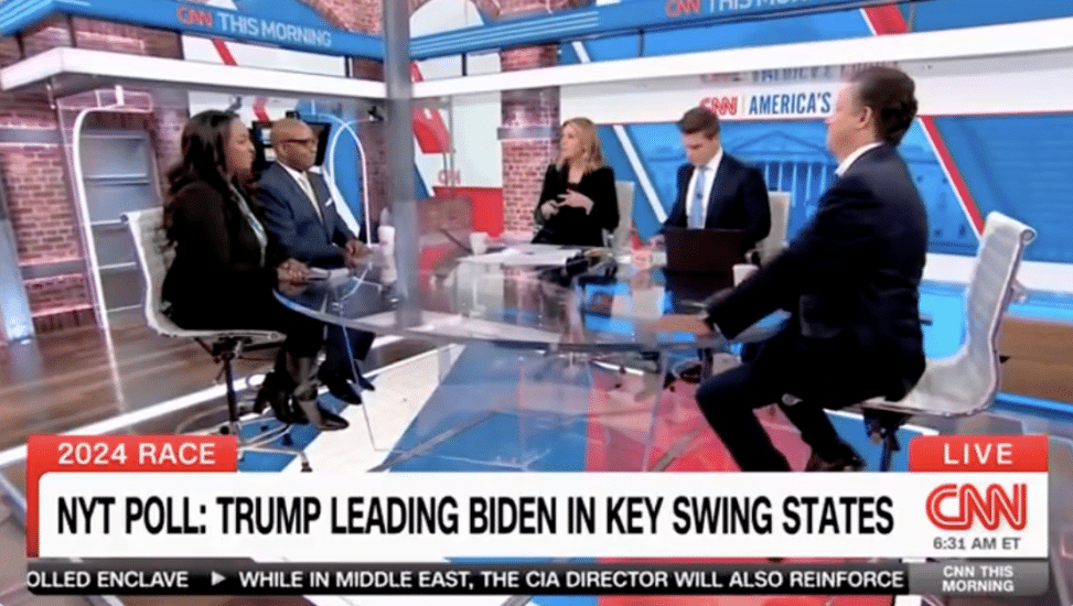 CNN SHOCKED! Panel Can't Believe How Well Trump Is Polling, 'It's ...
