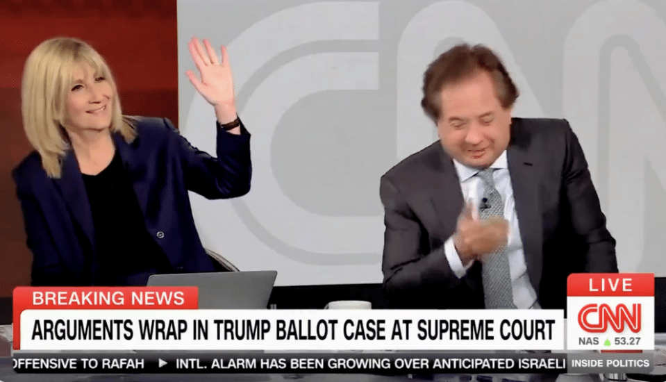 CNN CUTS TRUMP: Panel Doesn't Show Trump's SCOTUS Reaction, Bursts Into ...