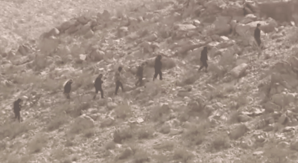 SMUGGLERS SWARM: Video Captures Coyotes Transporting Migrants Accross ...