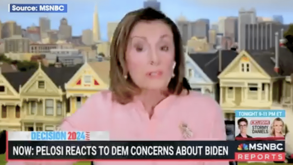 'LEGITIMATE QUESTION': Nancy Pelosi Signals Biden's Debate Performance ...
