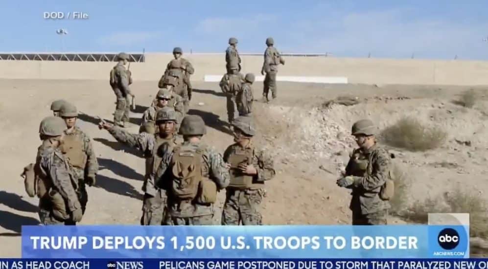PROMISES KEPT: Trump's Troops Arrive at the Border, Get to Work Fixing ...