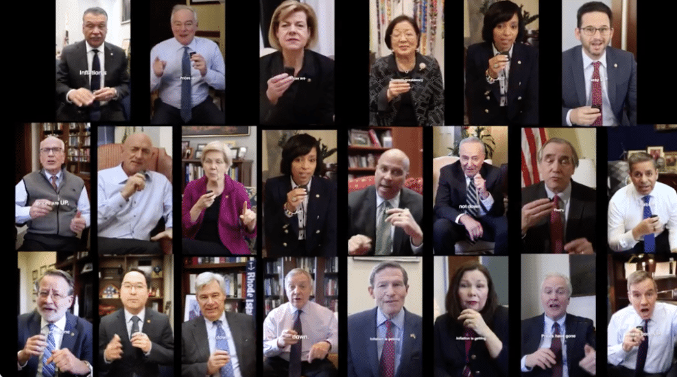 'ABSOLUTELY HUMILIATING': 22 Senate Democrats Post the Same ...