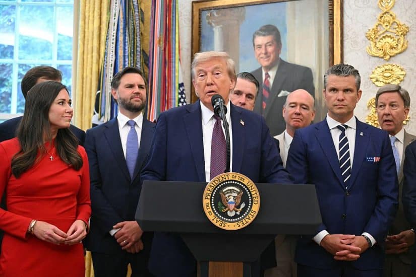 BLAST OFF! Trump Announces Space Force HQ Will Move to Huntsville ...
