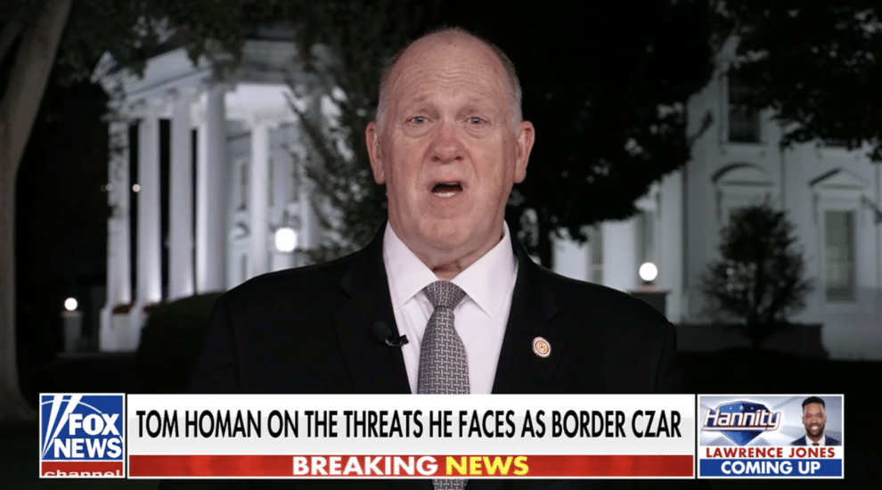 HOMAN ON HANNITY: 'I’m Afraid for the Men and Women of ICE Every Night ...