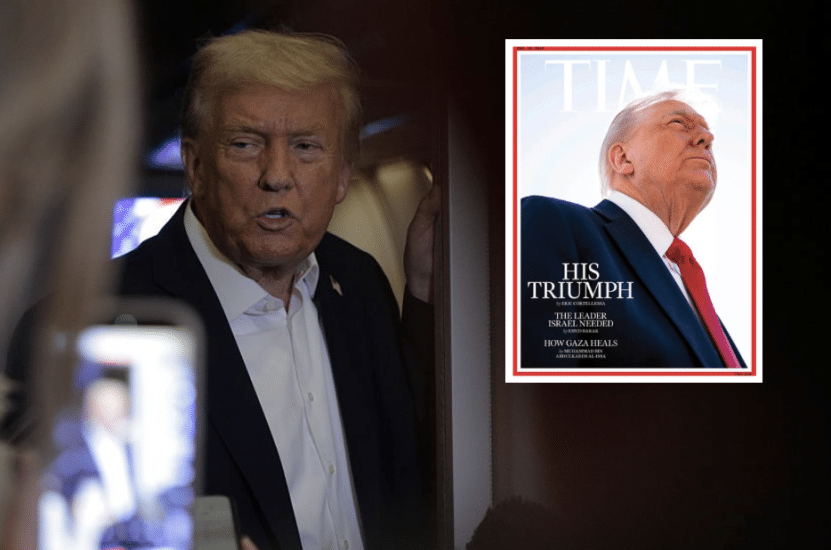 MAGA-ZINE: Trump Torches TIME Cover, 'This is a Super Bad Picture and ...