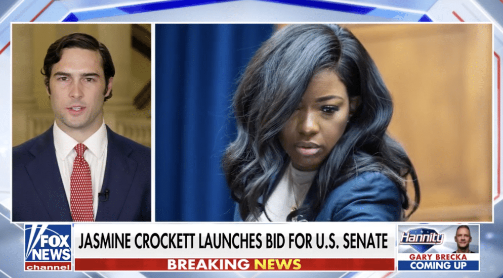 'SHE CANNOT WIN IN TEXAS': Rep.Brandon Gill Discusses Jasmine Crockett ...