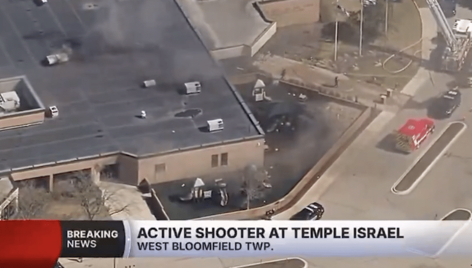 SYNAGOGUE SHOCK: Car Slams Into Michigan Temple, Gunshots Reported ...