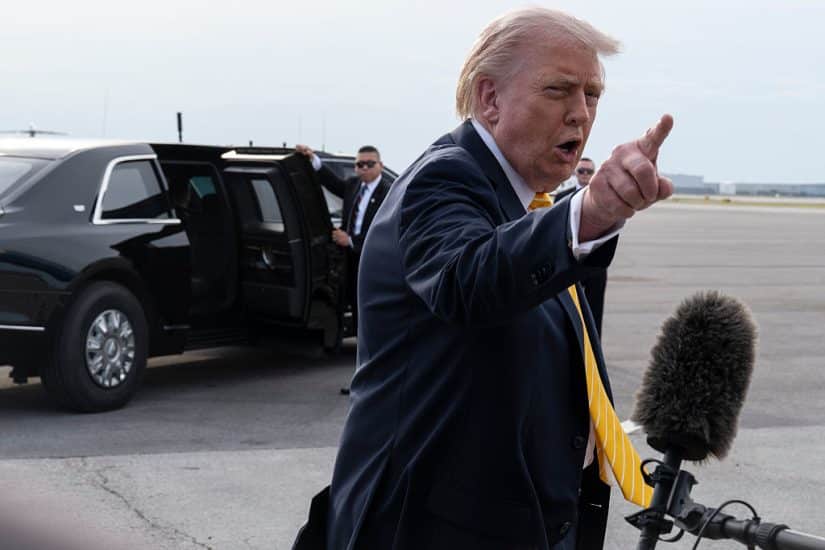 Trump Says U.S. Forces ‘Incinerated’ Iranian Drones During Strait Of ...