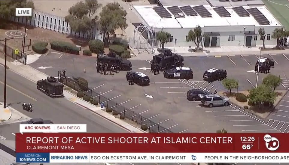 Active Shooter Reported At Islamic Center Of San Diego As Massive ...