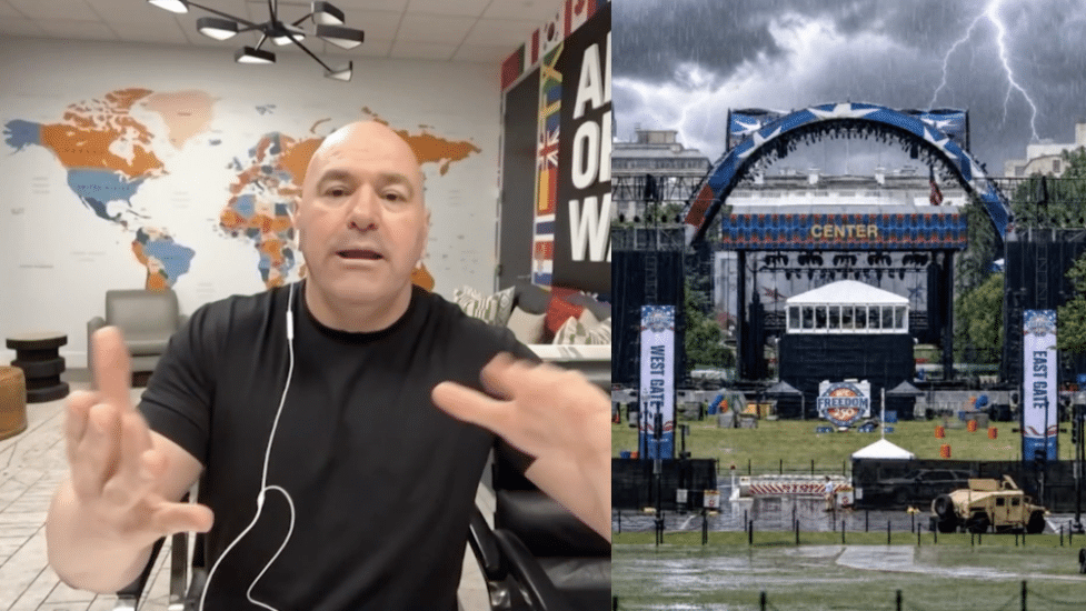 DIVINE INTERVENTION? Dana White Says Storm on Fight Night Split The ...